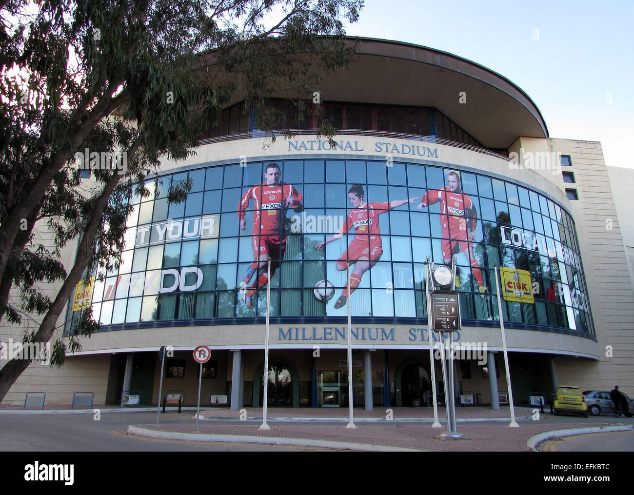 Malta F.A National Stadium at Ta'Qali hosts double header Maltese ...
