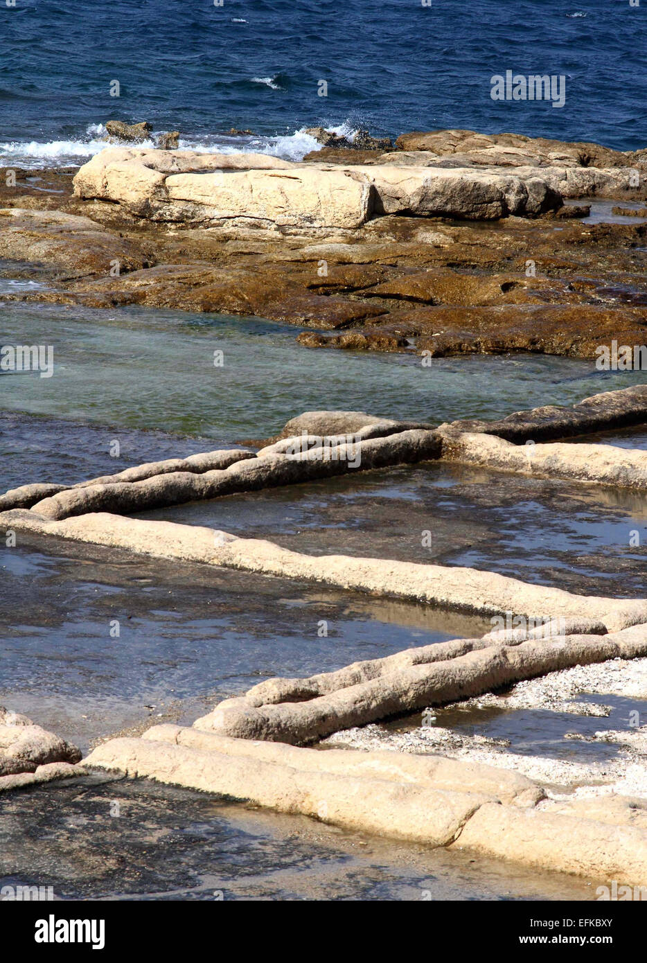 Holiday resorts of Bugibba, Qawra and St Pauls Bay in Malta. Bugibba ...