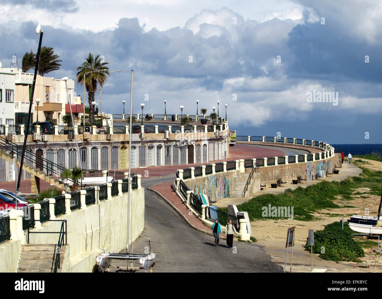 Bugibba harbour malta hi-res stock photography and images - Alamy