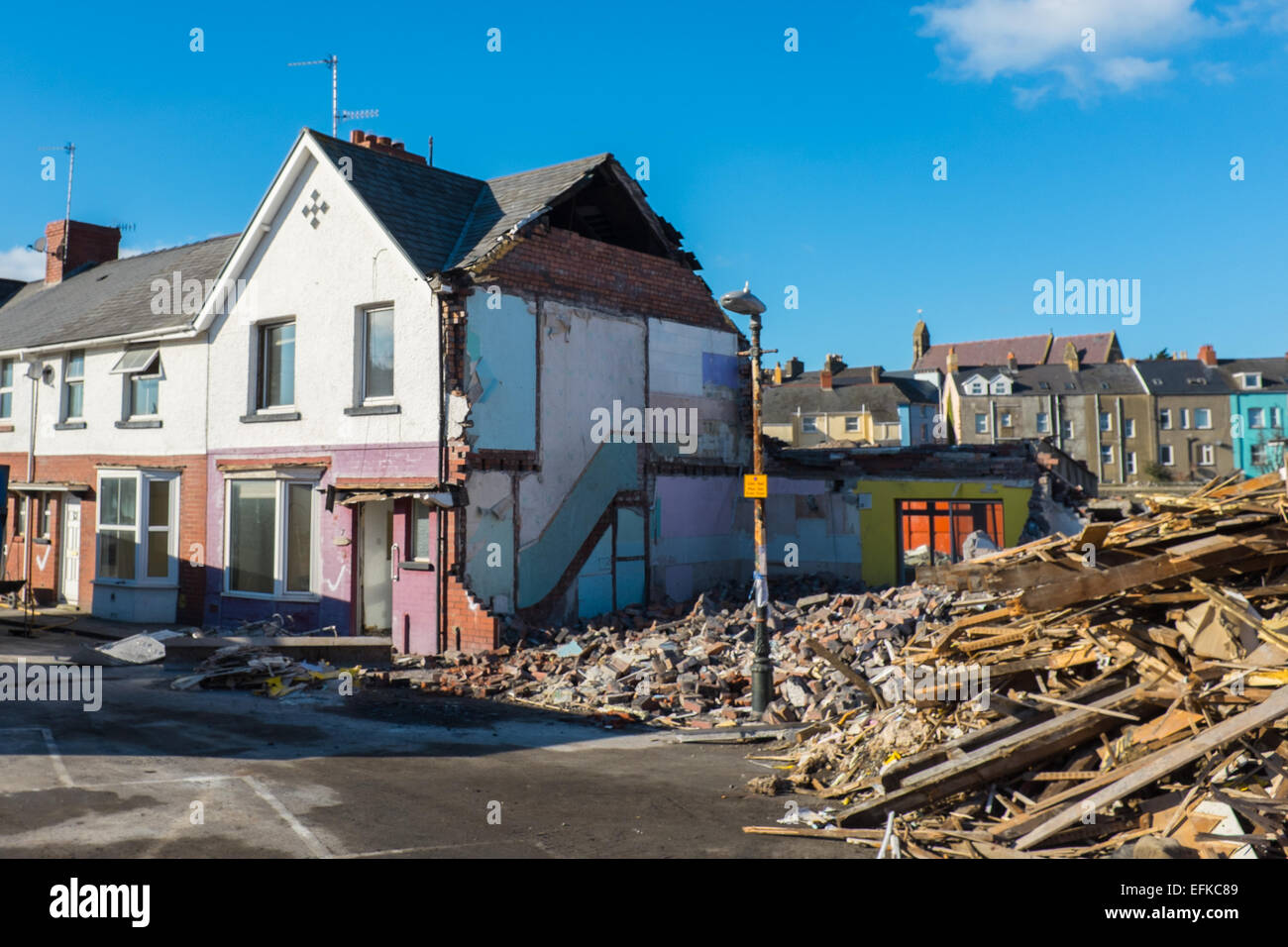 Demolition row terrace houses in hi-res stock photography and images ...