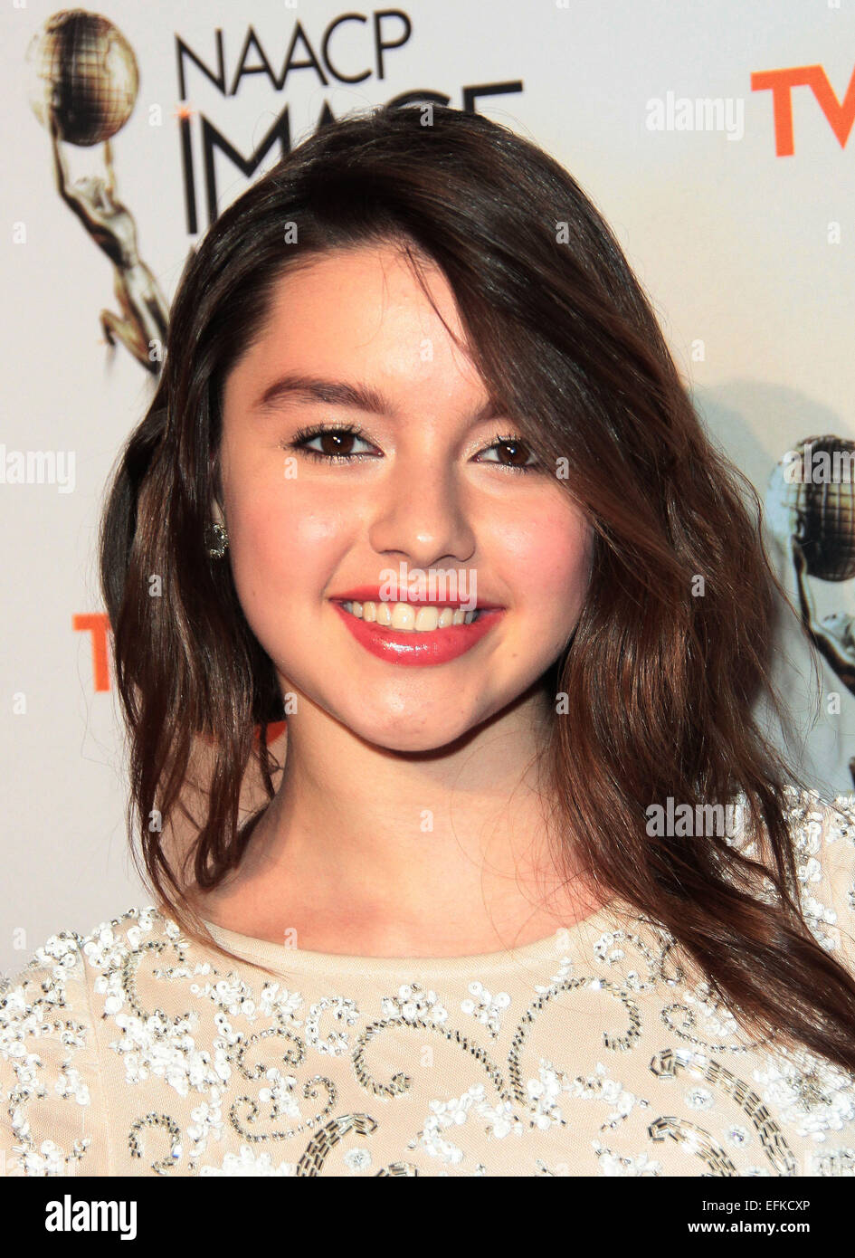 Feb. 5, 2015 - Los Angeles, California, U.S. - Fatima Ptacek attends ...