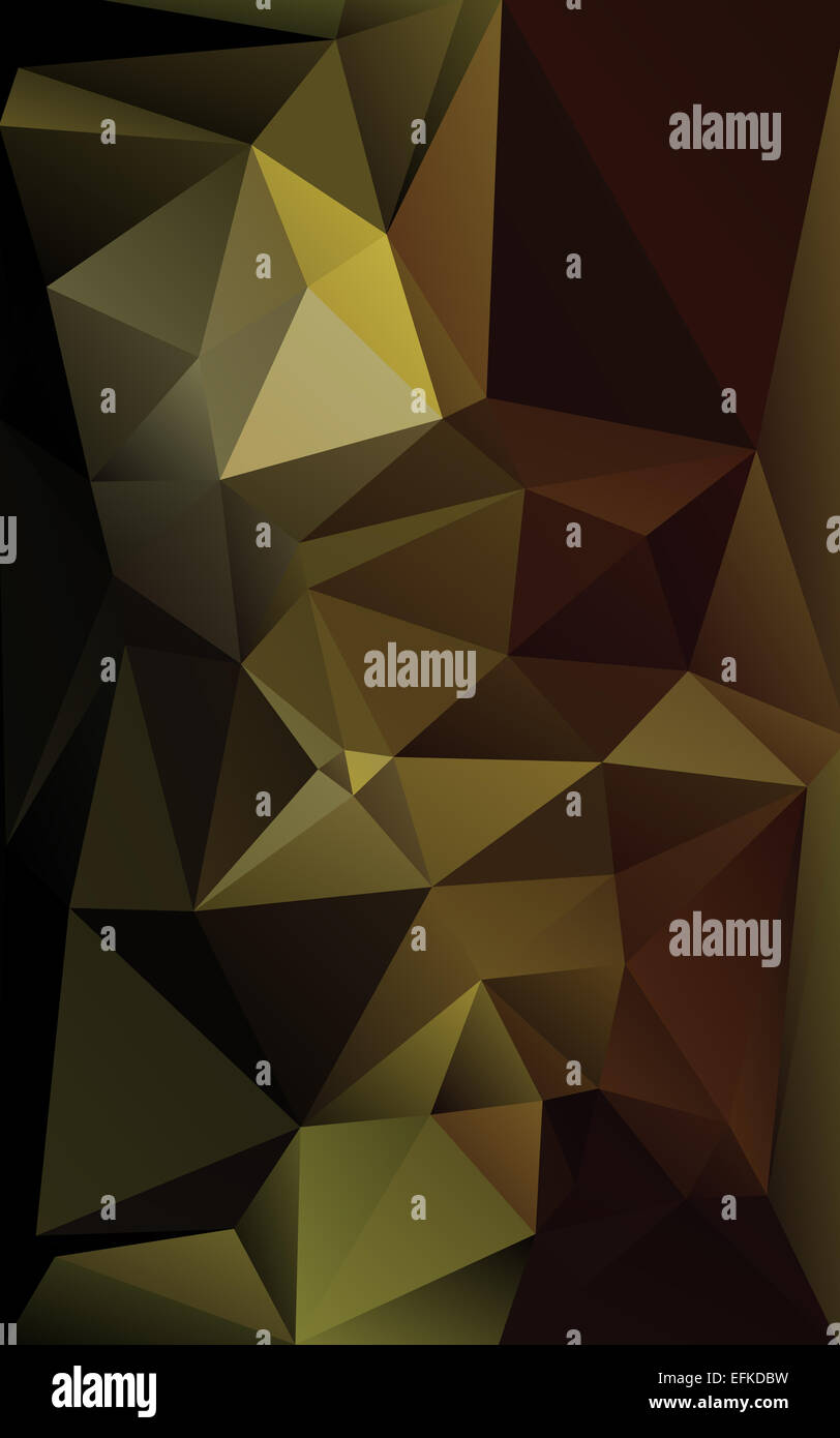 Abstract geometric polygon pattern with triangle parametric shape Stock ...