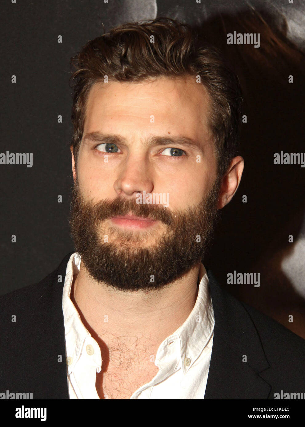 New York, USA. 6th Feb, 2015. Actor JAMIE DORNAN attends the 'Today ...