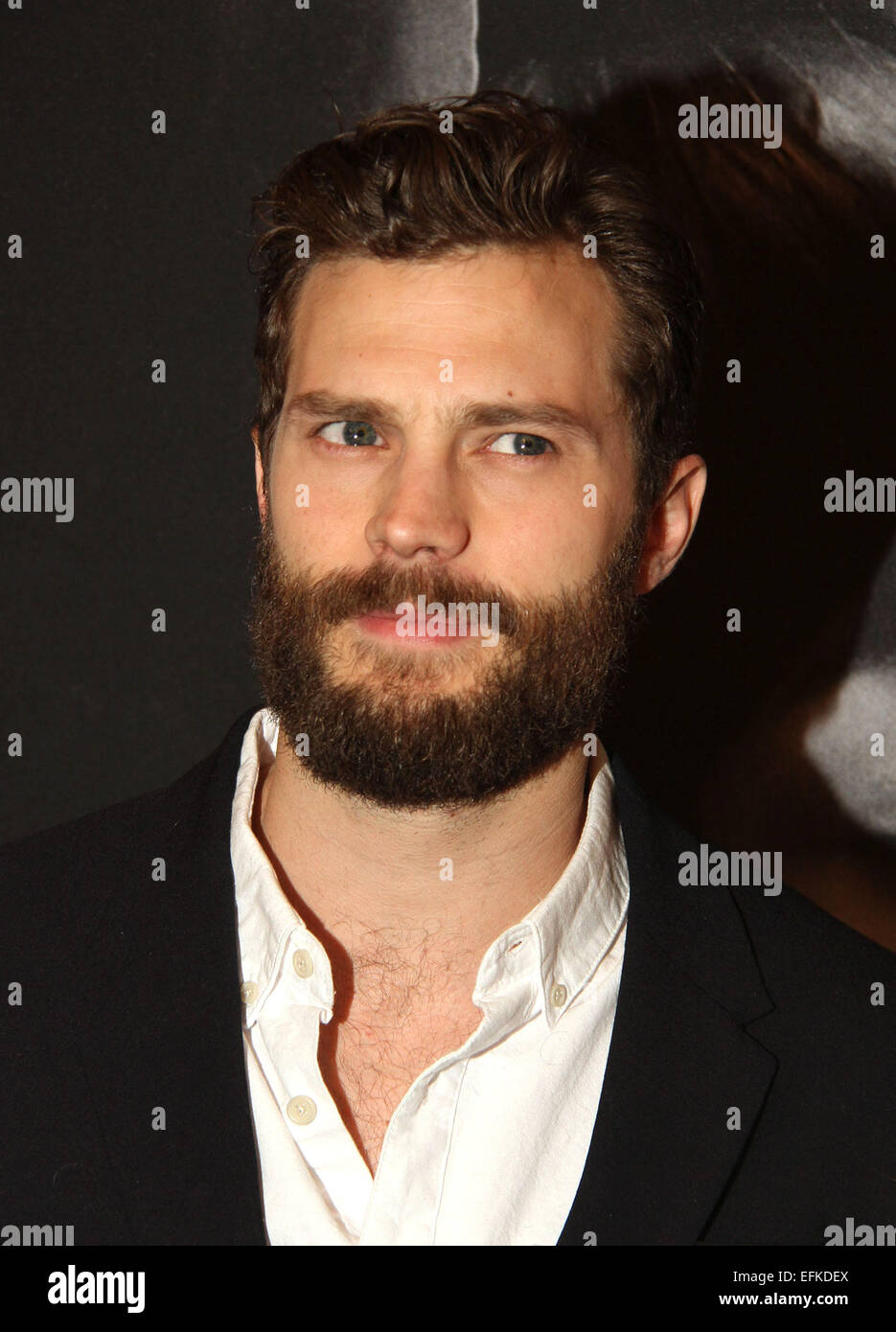 New York, USA. 6th Feb, 2015. Actor JAMIE DORNAN attends the 'Today ...