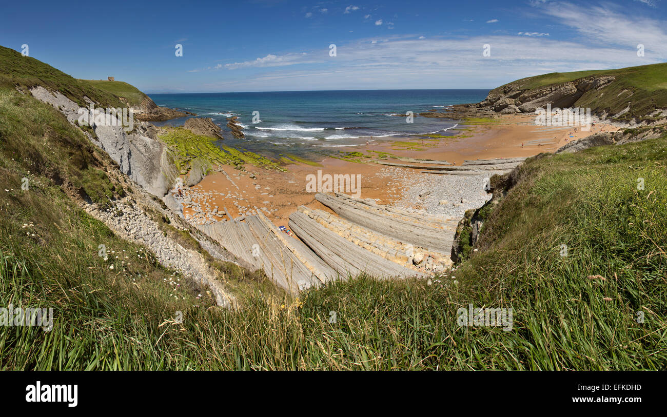 El Sable beach Suances Cantabria Spain Stock Photo - Alamy