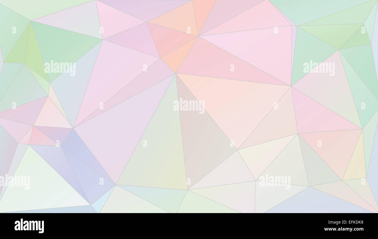 Pastel polygon geometric with triangle parametric shape Stock Photo - Alamy