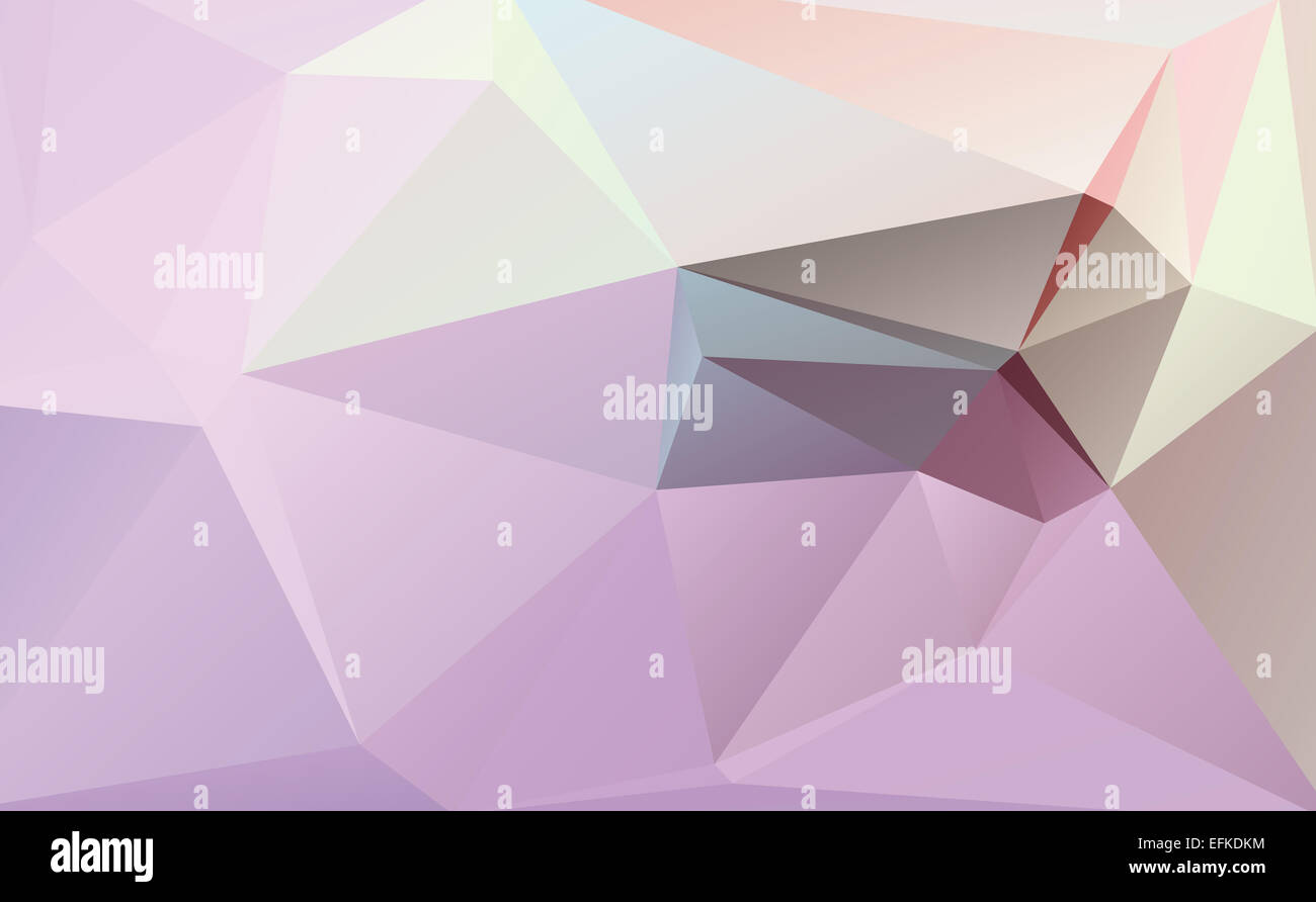 Pastel polygon geometric with triangle parametric shape Stock Photo - Alamy