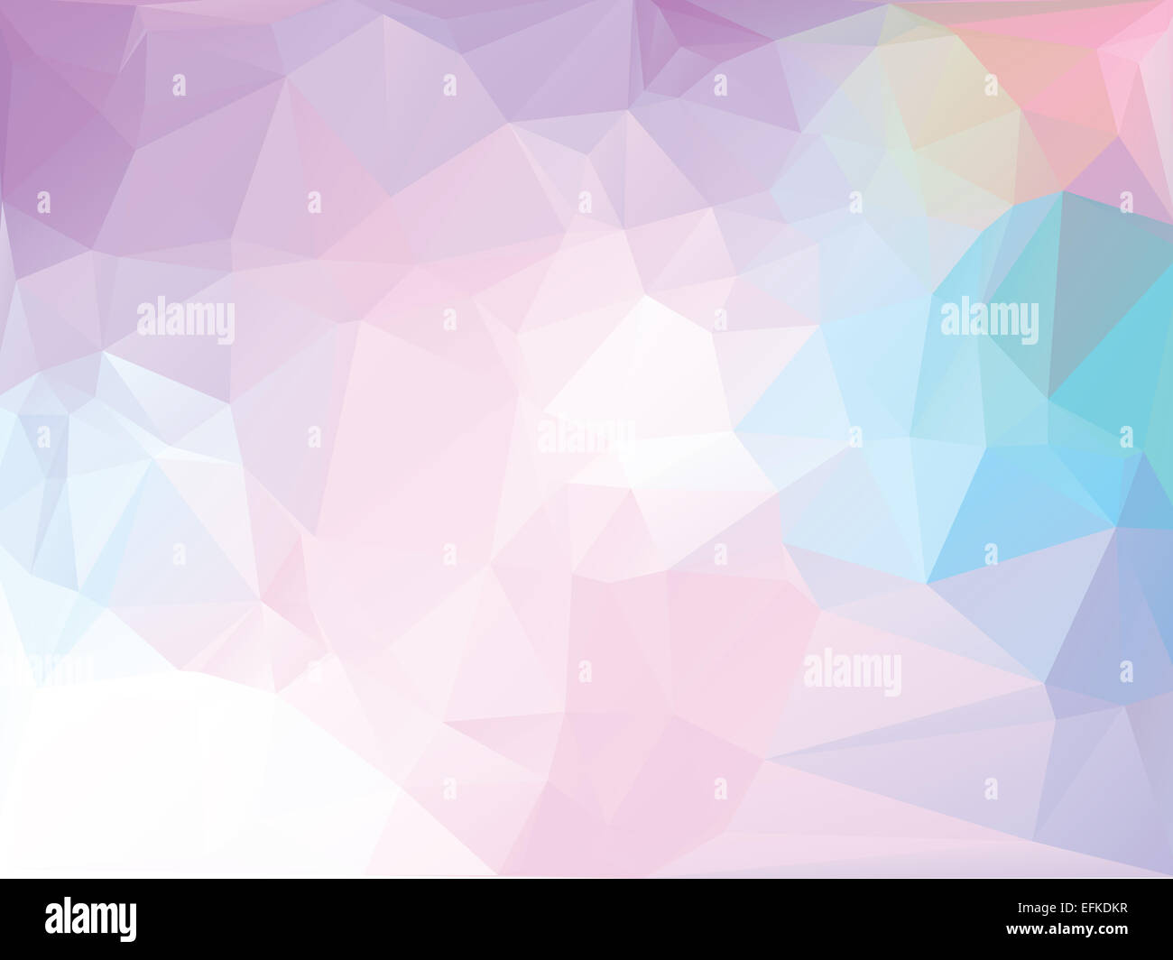 Pastel polygon geometric with triangle parametric shape Stock Photo - Alamy
