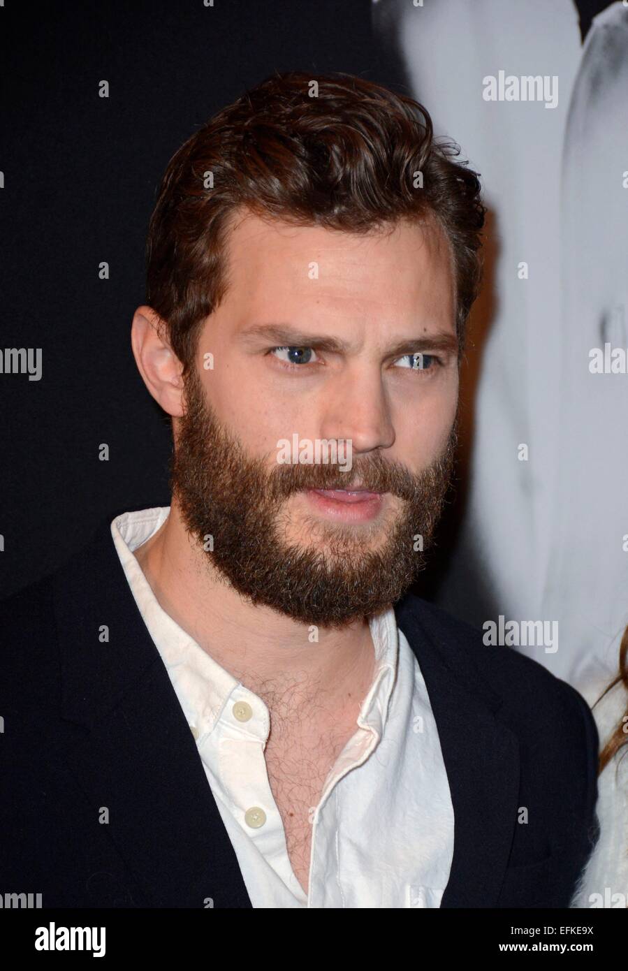 New York, NY, USA. 6th Feb, 2015. Jamie Dornan at arrivals for FIFTY ...