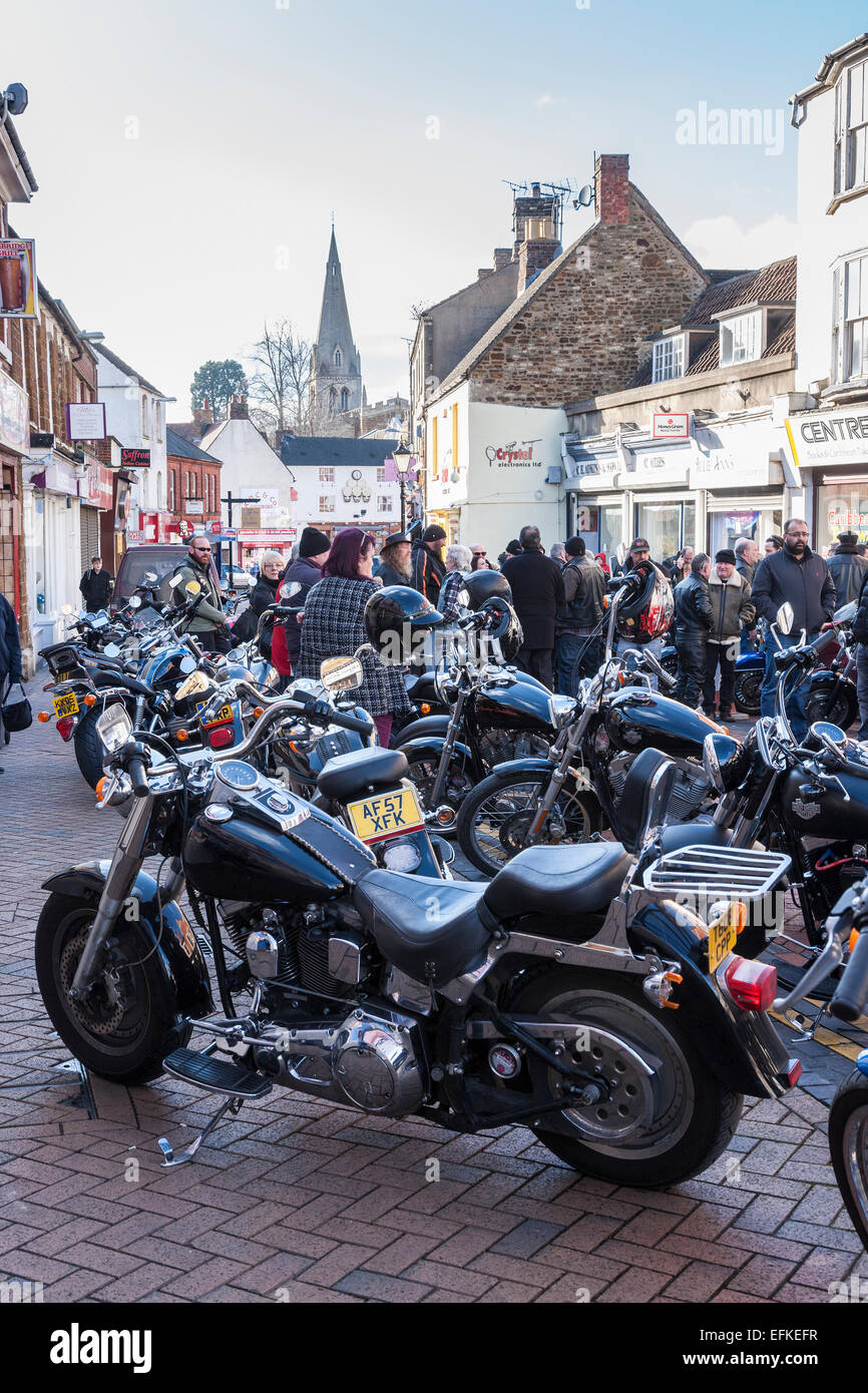 Wellingborough, Northamptonshire UK. 6th February, 2015. Biker Doc ...