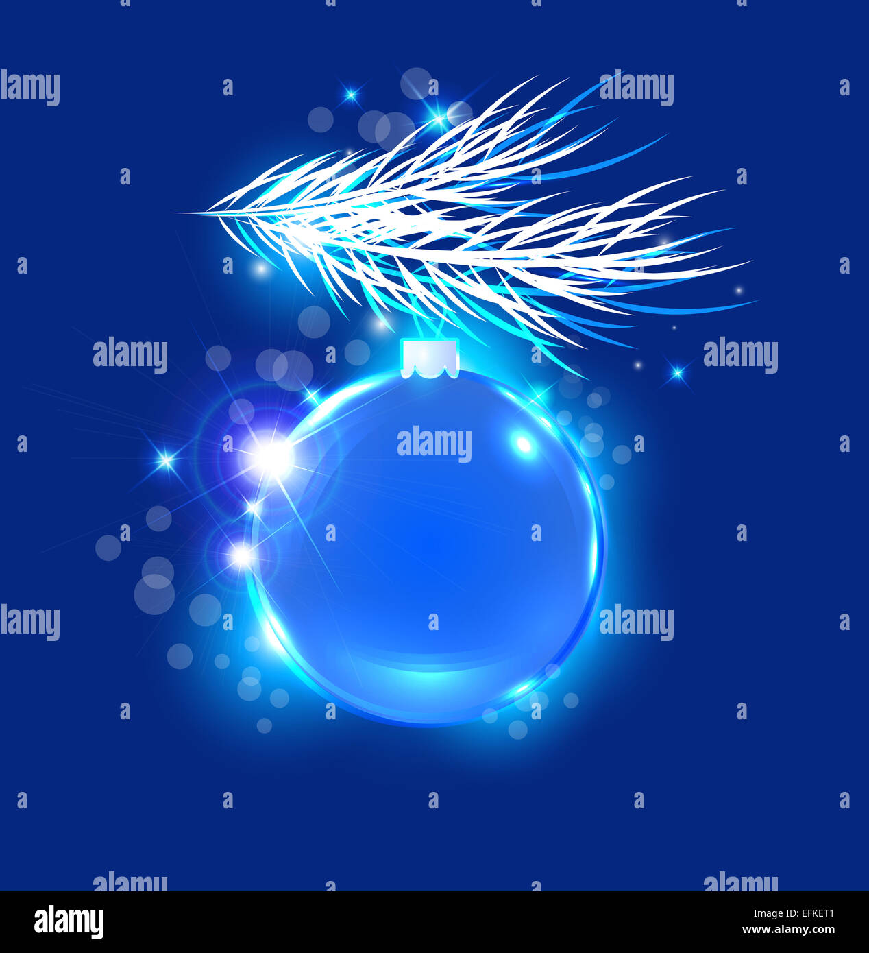 Blue ball card banner hi-res stock photography and images - Alamy