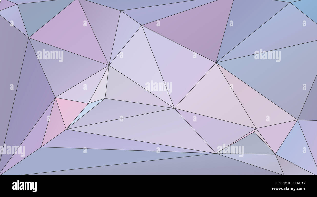 Pastel polygon geometric with triangle parametric shape Stock Photo - Alamy