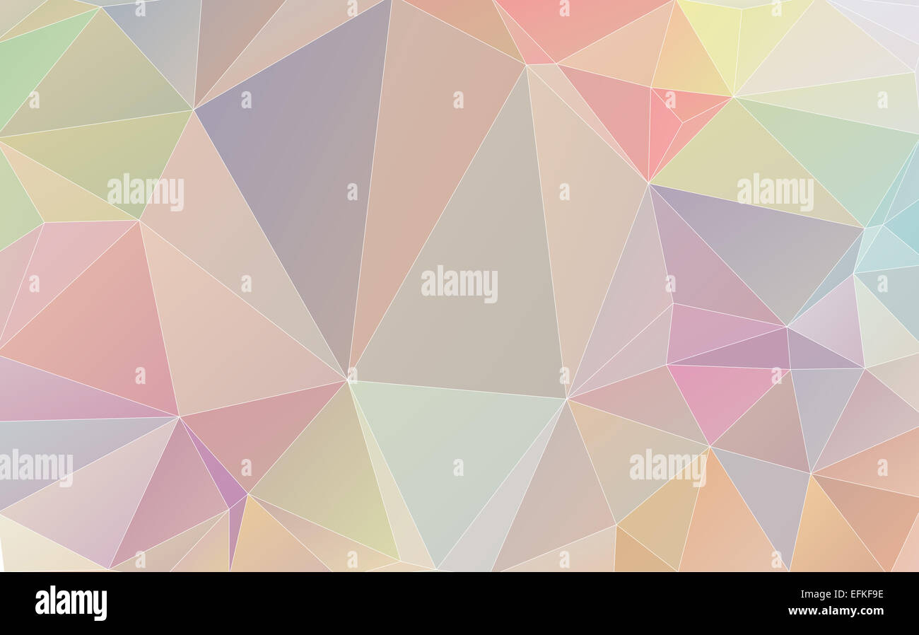 Pastel polygon geometric with triangle parametric shape Stock Photo - Alamy