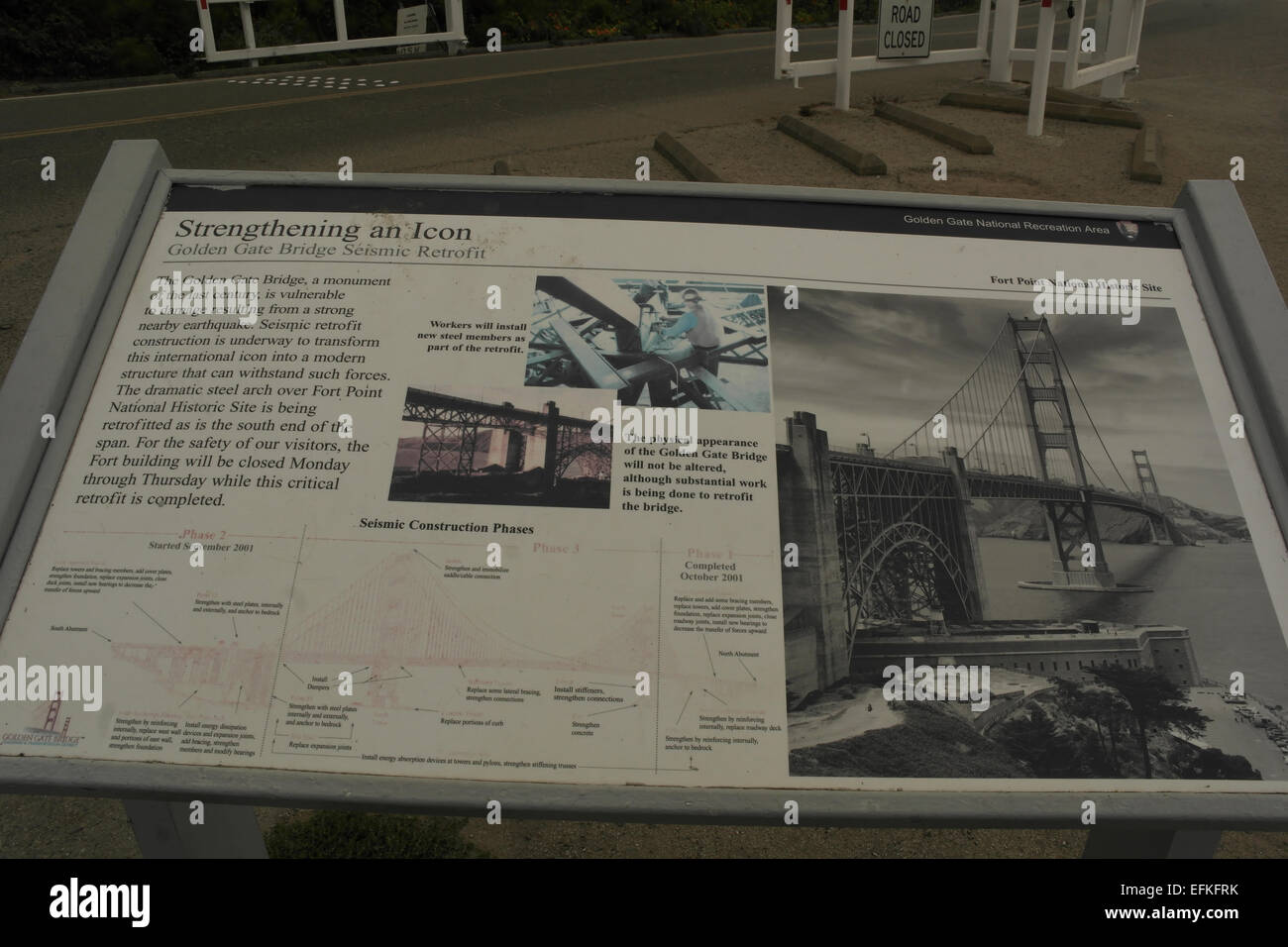 Golden Gate Bridge seismic retrofit and construction phases information ...