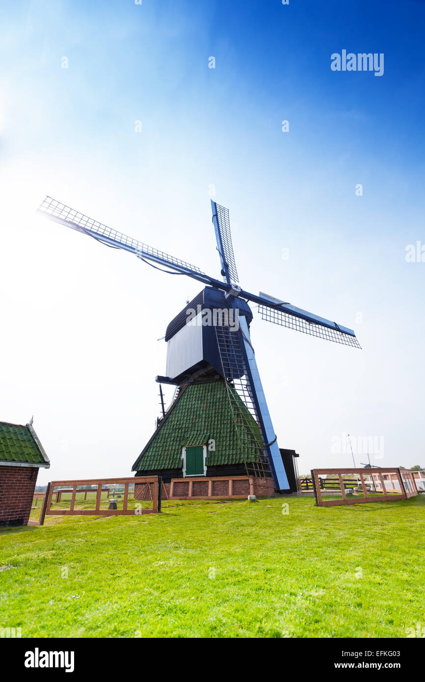 Rotating blades windmill propeller in hi-res stock photography and ...