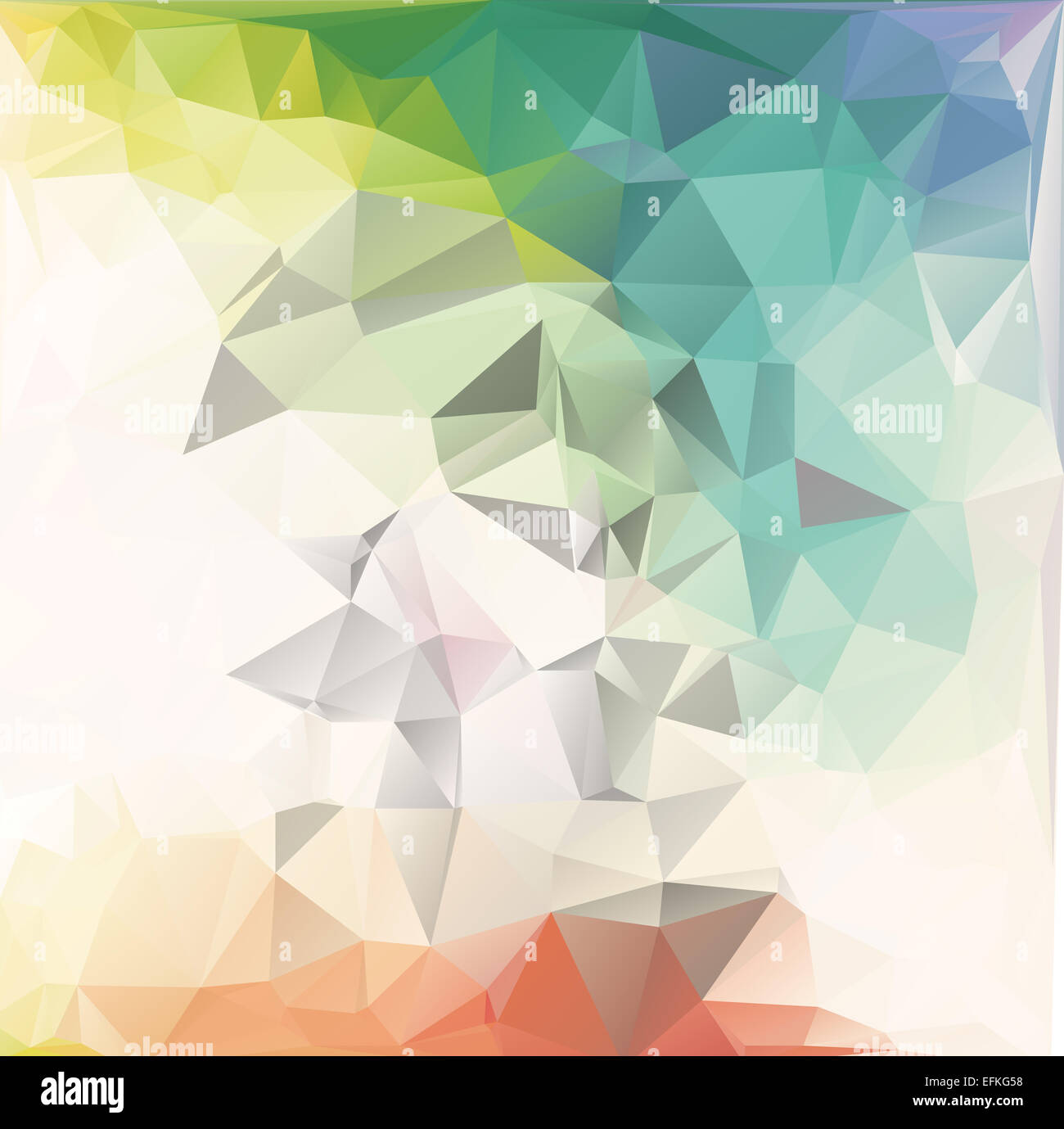 Pastel polygon geometric with triangle parametric shape Stock Photo - Alamy