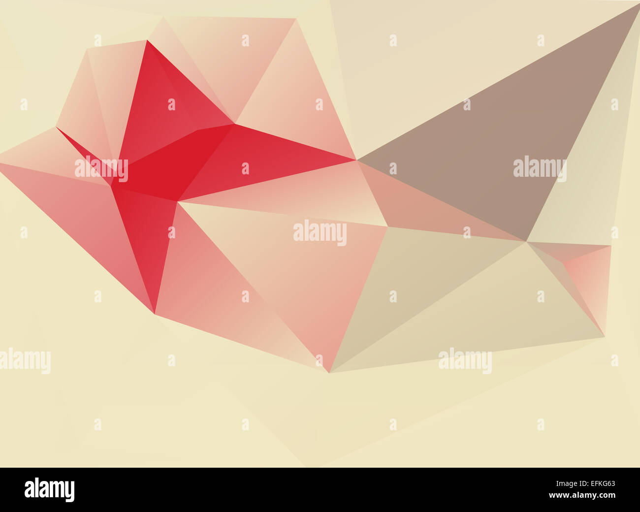 Abstract geometric background with triangle parametric shape Stock ...