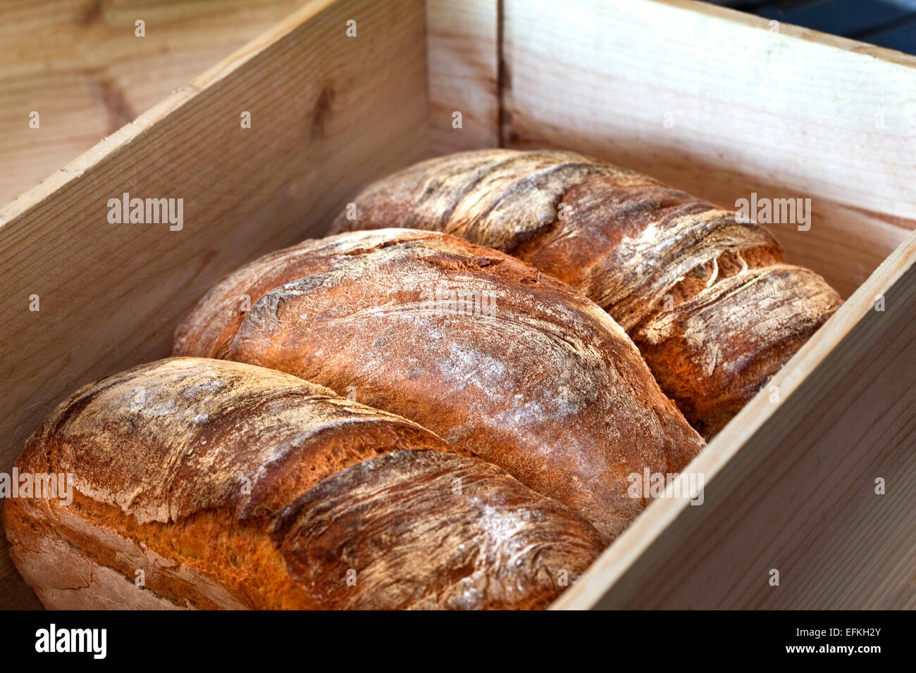 Wooden bread box hi-res stock photography and images - Alamy