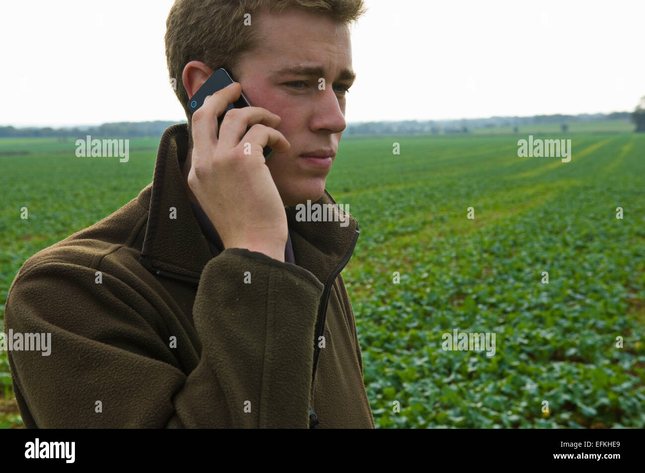 Farmer talking to consumer hi-res stock photography and images - Alamy