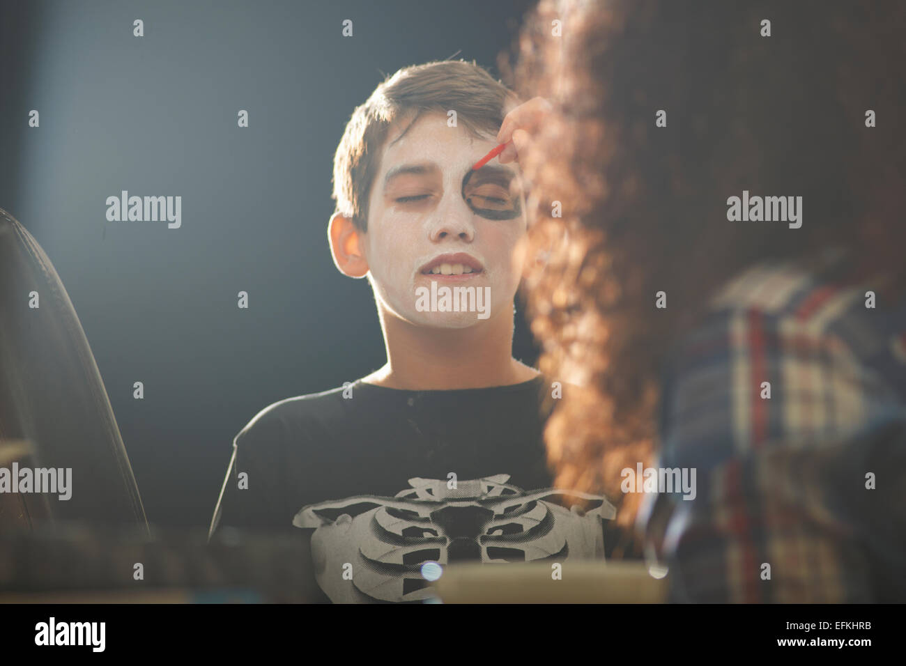 Skeleton face hi-res stock photography and images - Alamy