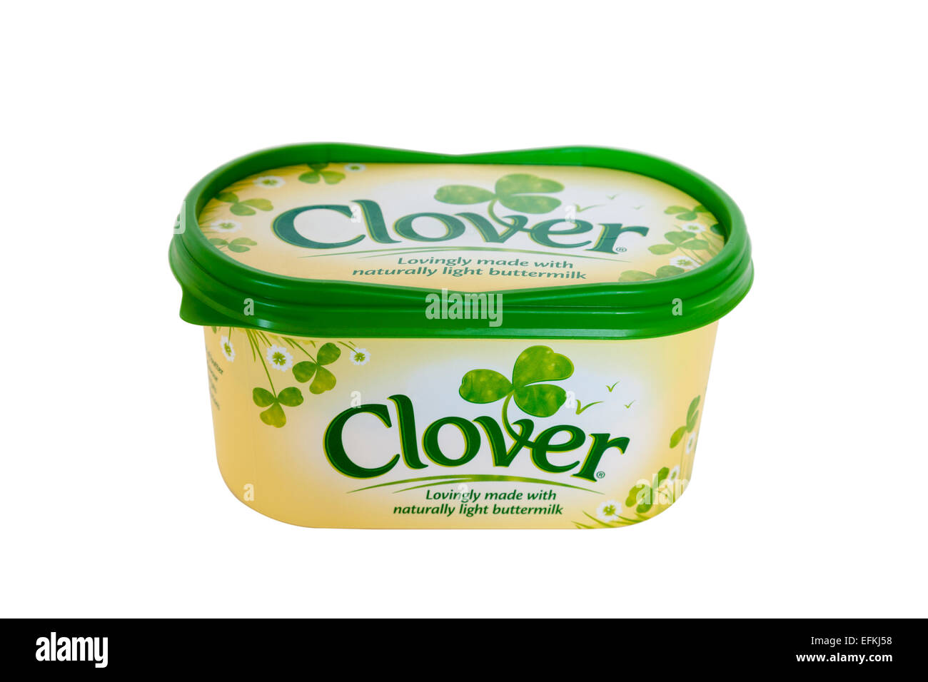 250 gram tub of Clover spread Stock Photo - Alamy
