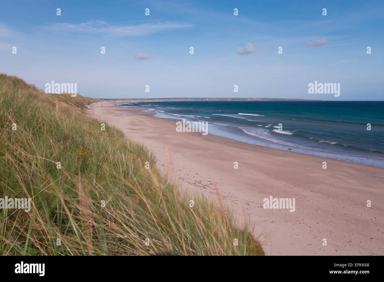 Sinclair beach, Caithness Stock Photo - Alamy