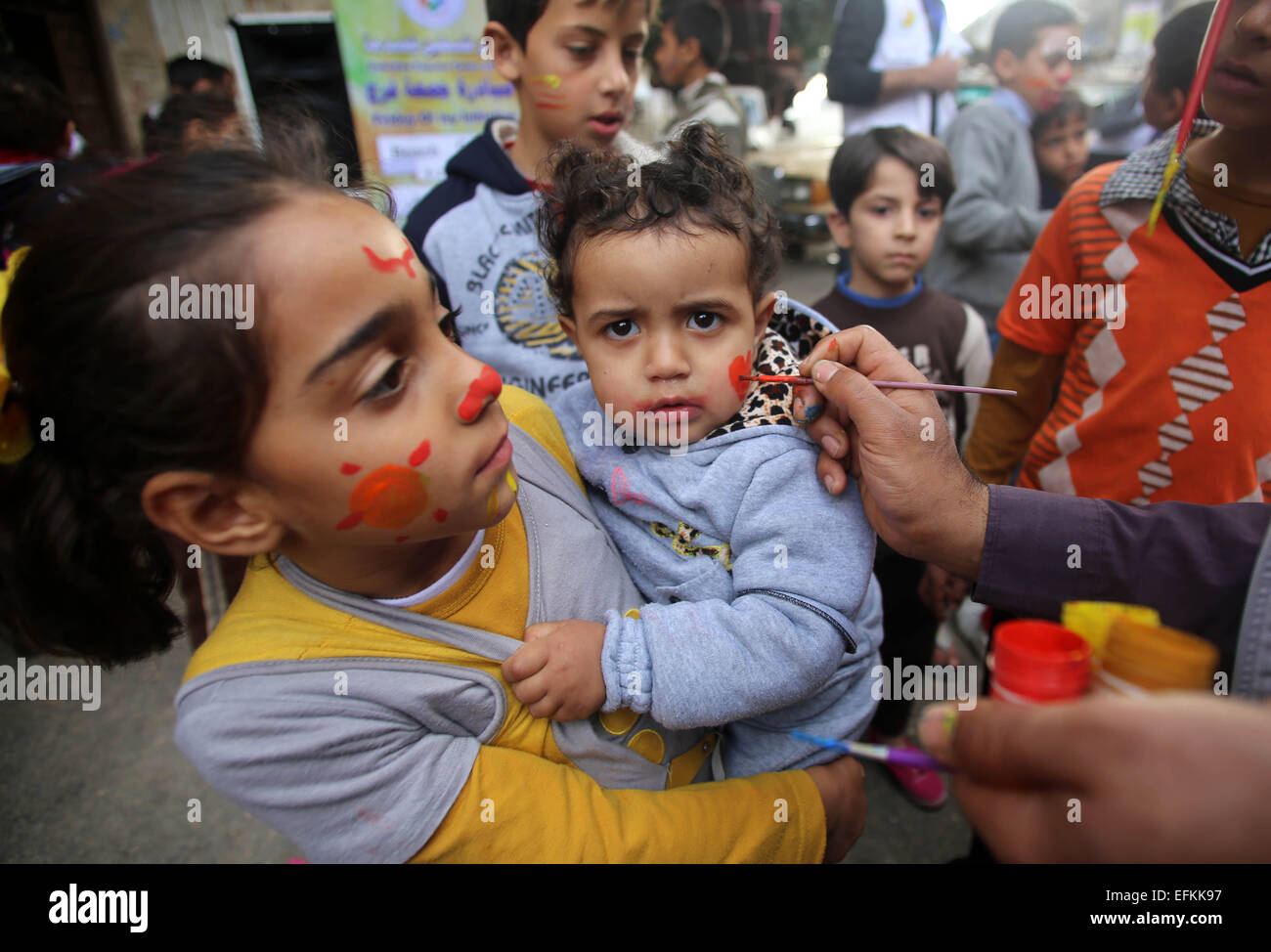 Gaza City, Gaza Strip, Palestinian Territory. 6th Feb, 2015. A ...
