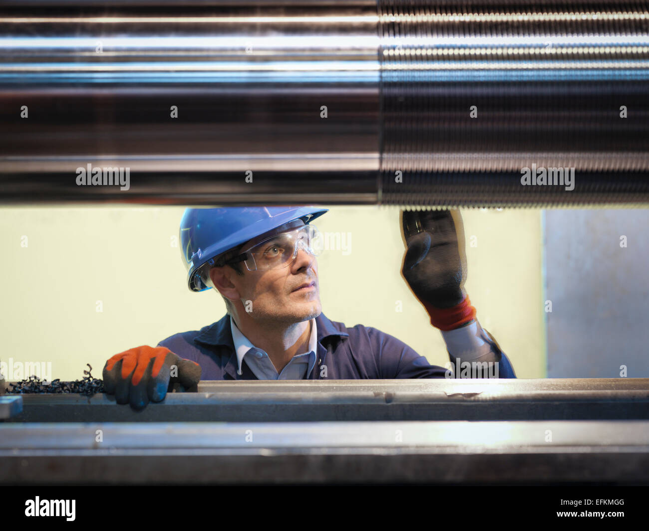 British steel hard hat hi-res stock photography and images - Alamy