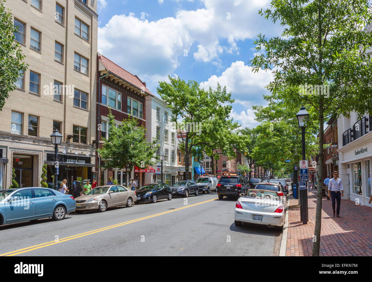 Historic Virginia City Street Scene High Resolution Stock Photography ...