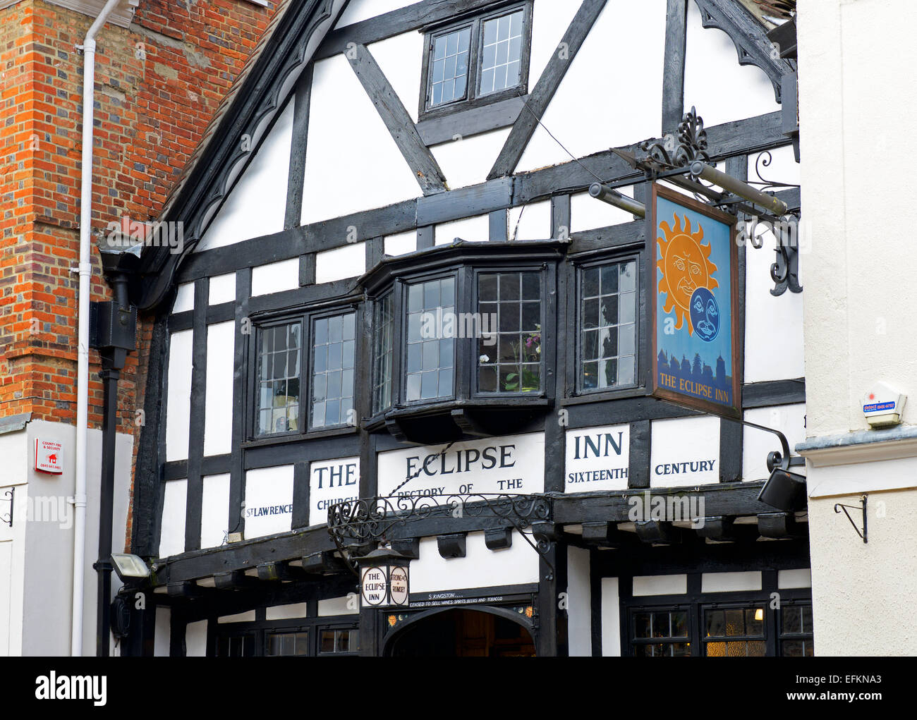 Eclipse pub in Winchester, Hampshire, England UK Stock Photo - Alamy