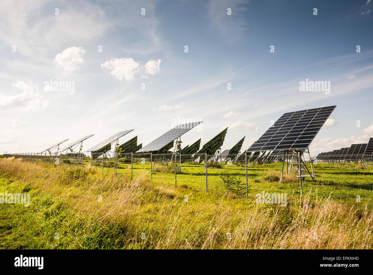 Photovoltaic solar park hi-res stock photography and images - Alamy