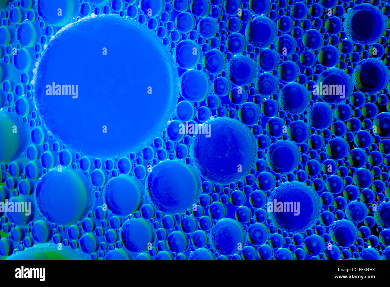 Colorful abstract macro background with oil drops in water Stock Photo ...