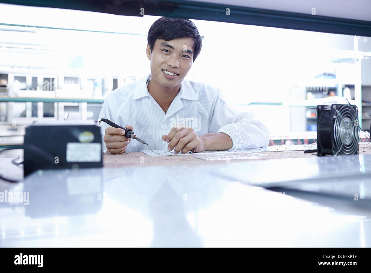 Hitech factory hi-res stock photography and images - Alamy