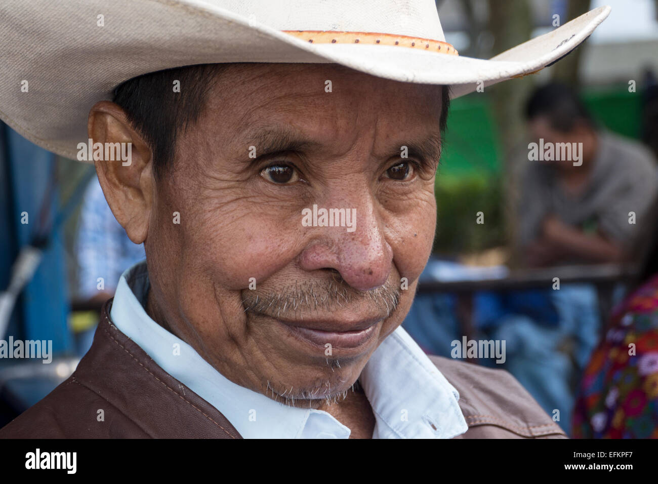 Guatemalan man wearing a hat hi-res stock photography and images - Alamy