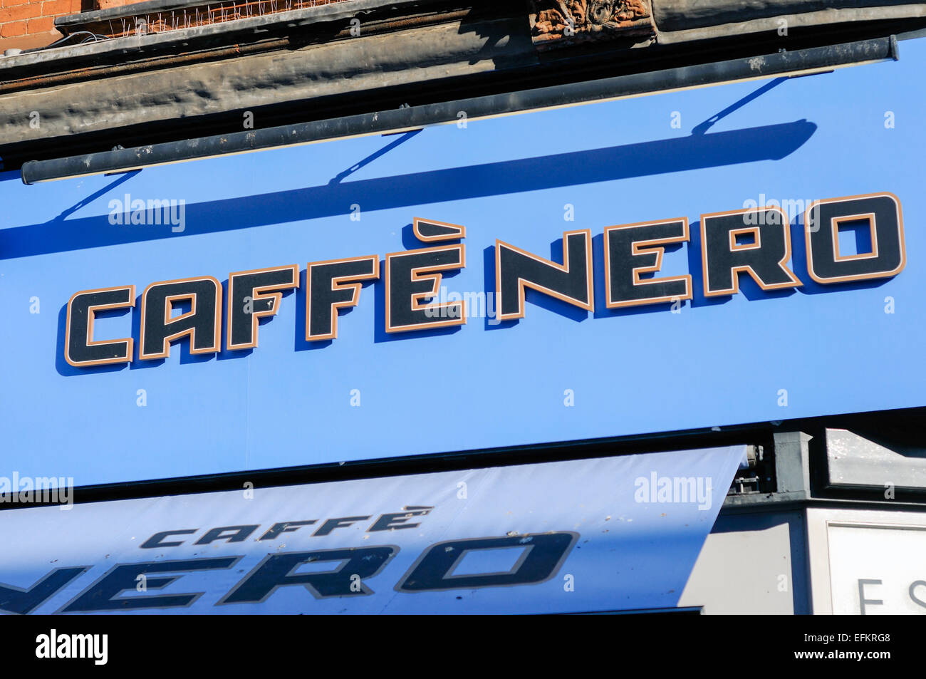 Caffe Nero Leicester City Center Stock Photo - Alamy