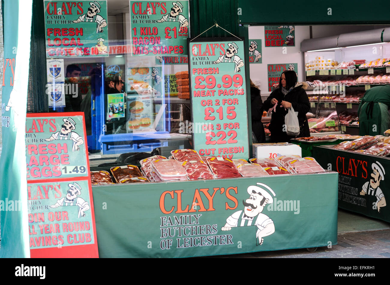 Cheap family butcher hi-res stock photography and images - Alamy