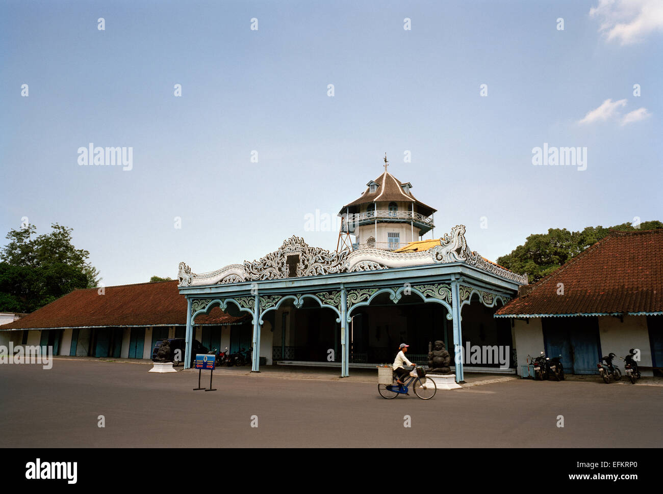 The Kraton at Solo Surakarta in Java in Indonesia in Southeast Asia Far ...
