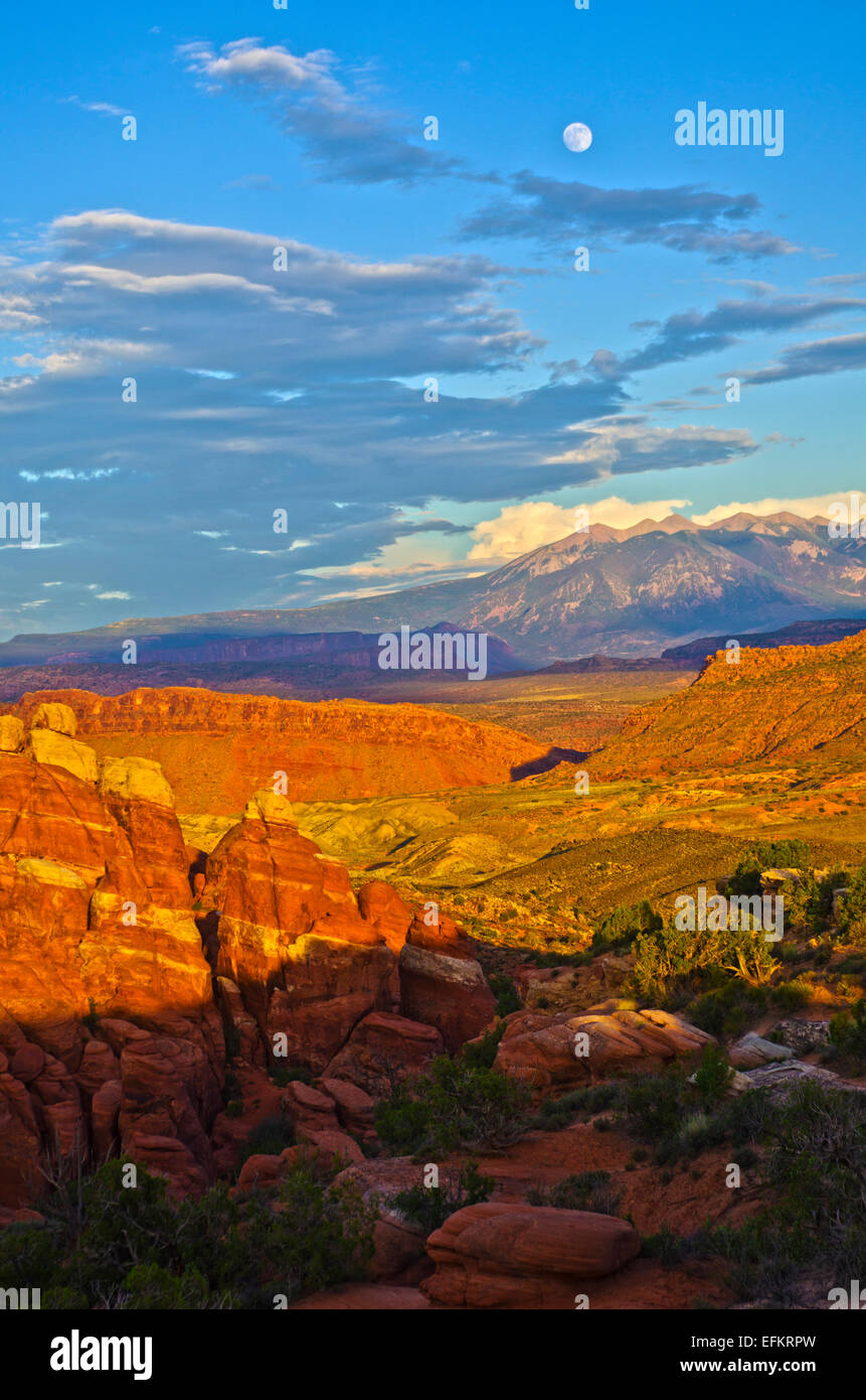Fiery furnace view arches national park hi-res stock photography and ...