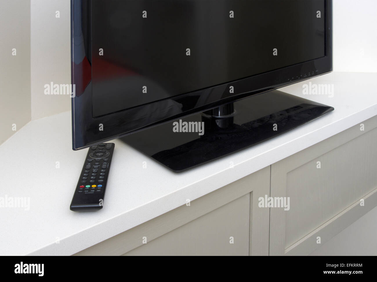 Flat Screen Television Stock Photo - Alamy