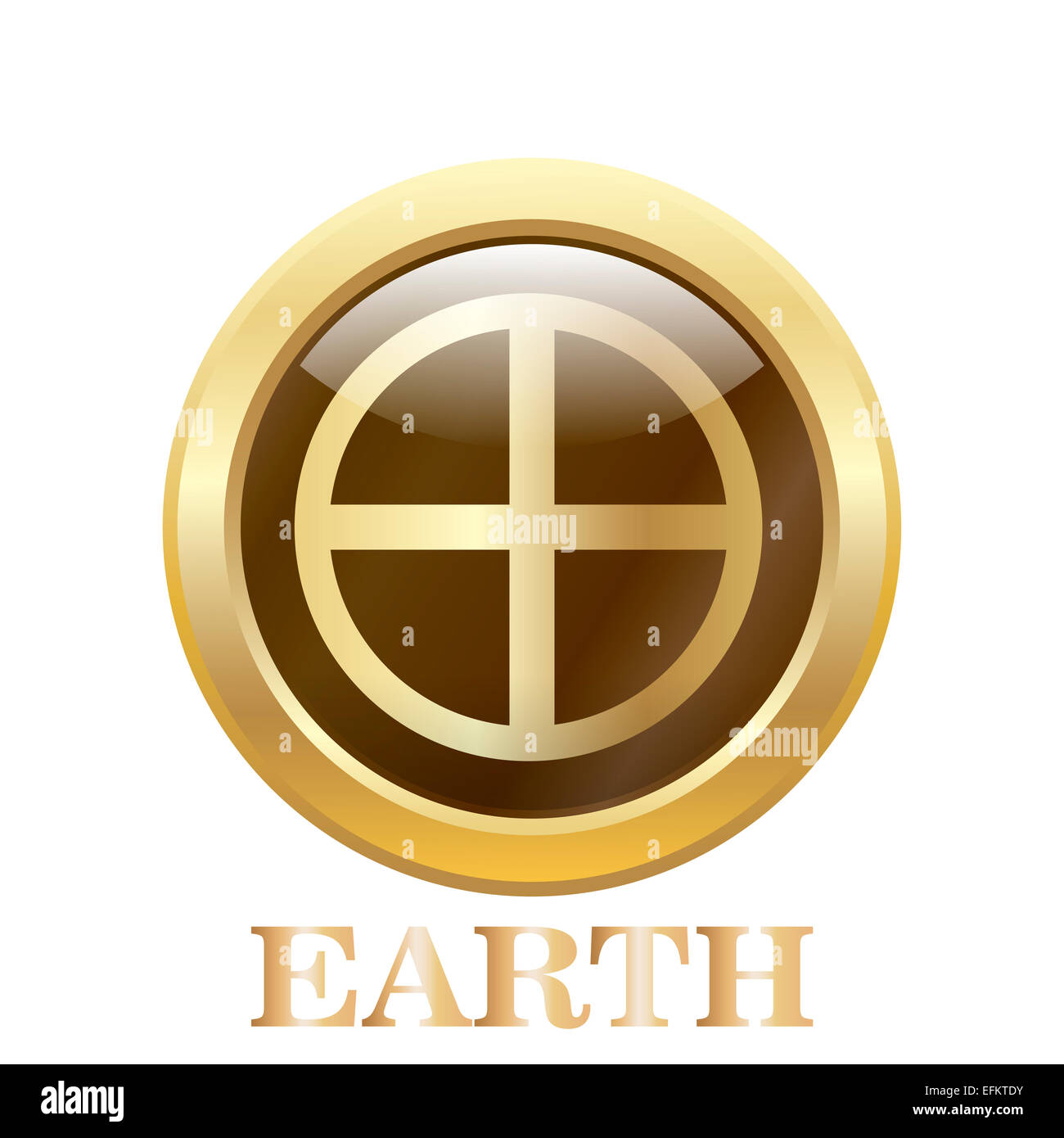 Earth vector illustration hi-res stock photography and images - Alamy
