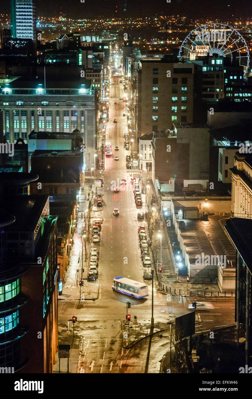 Belfast City Hall At Night Time High Resolution Stock Photography and ...