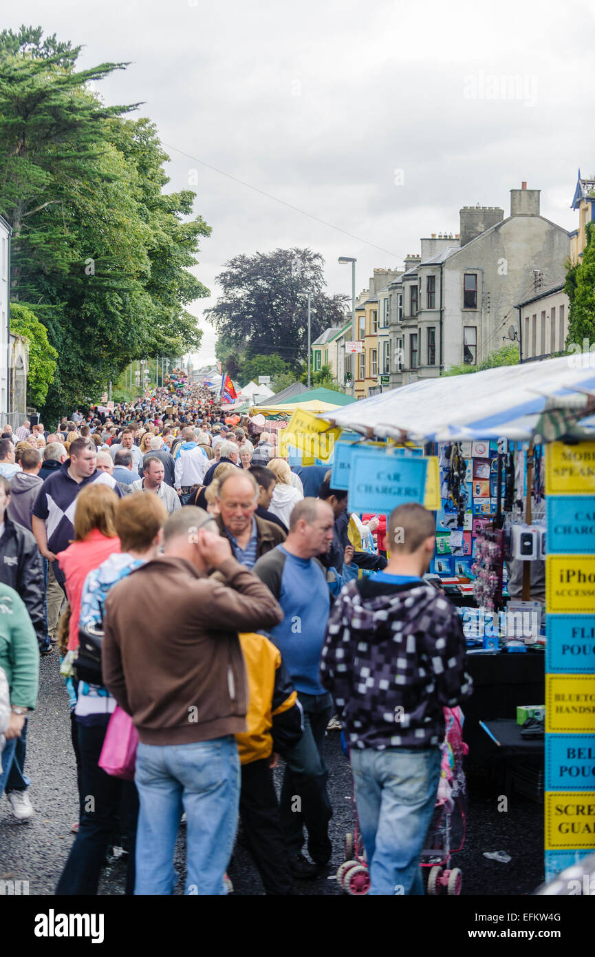 Thousands of people cram into Ballycastle during the traditional Auld ...
