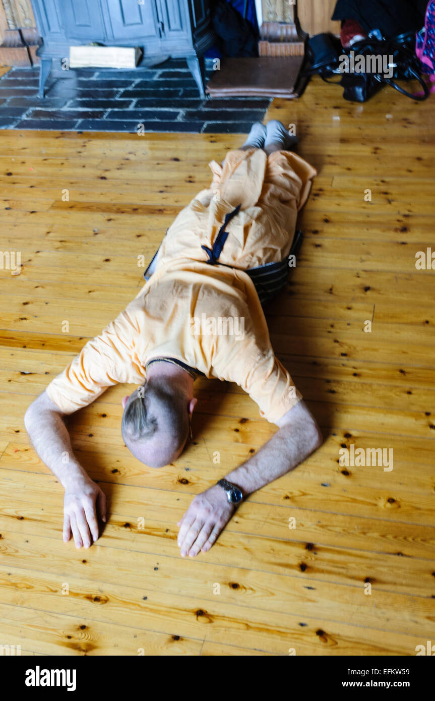 Lying Prostrate High Resolution Stock Photography and Images - Alamy