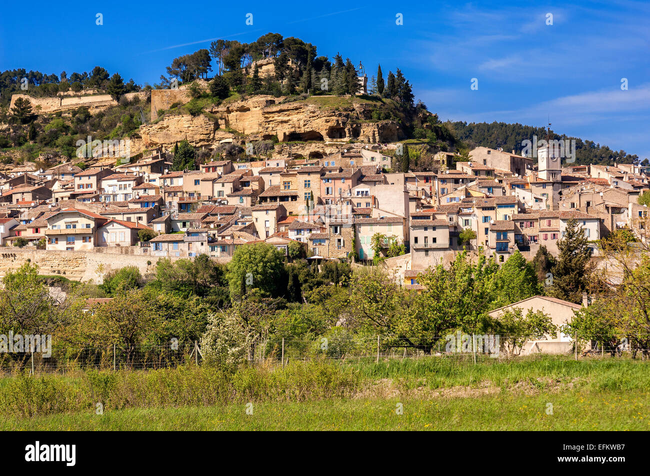 village de Cadenet provence luberon france 13 Stock Photo - Alamy