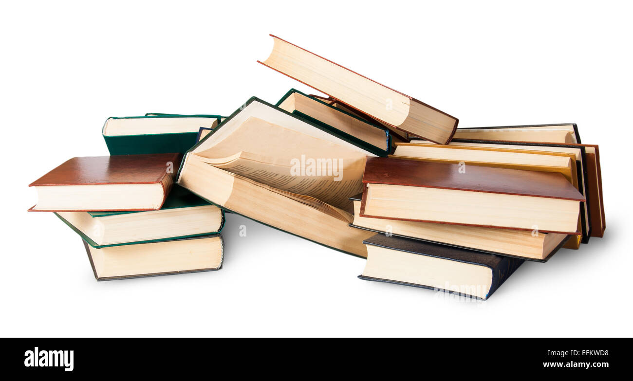 Piled books hi-res stock photography and images - Alamy