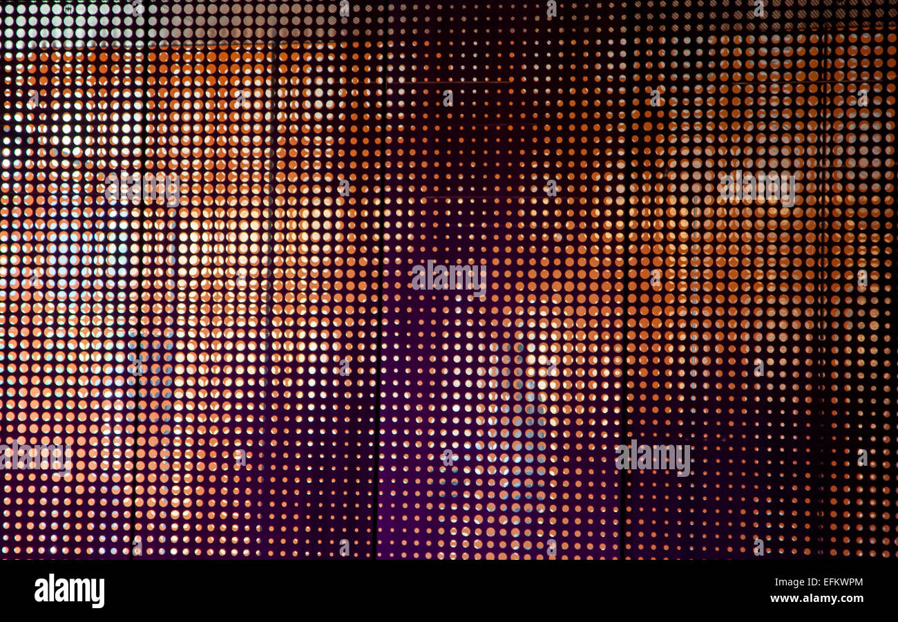 Wall decor/window screen, above the stage, in the Koret Auditorium, in ...
