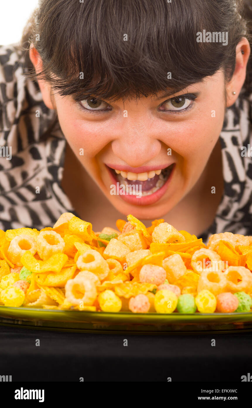 Greedy pig eating hi-res stock photography and images - Alamy