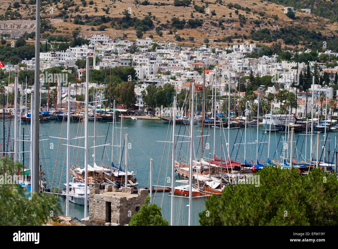 Panorama view bodrum hi-res stock photography and images - Alamy
