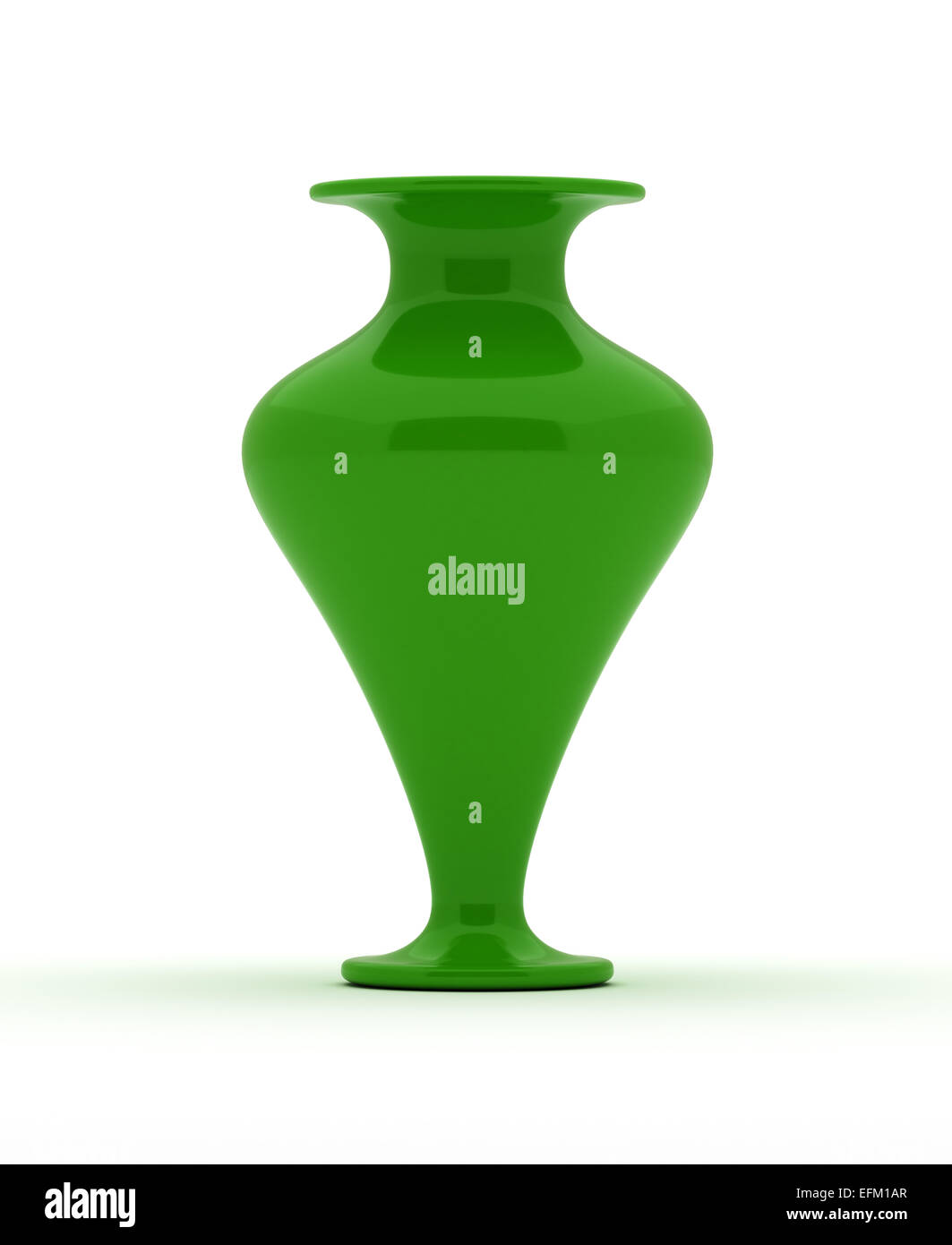 Single Green Vase Stock Photo - Alamy