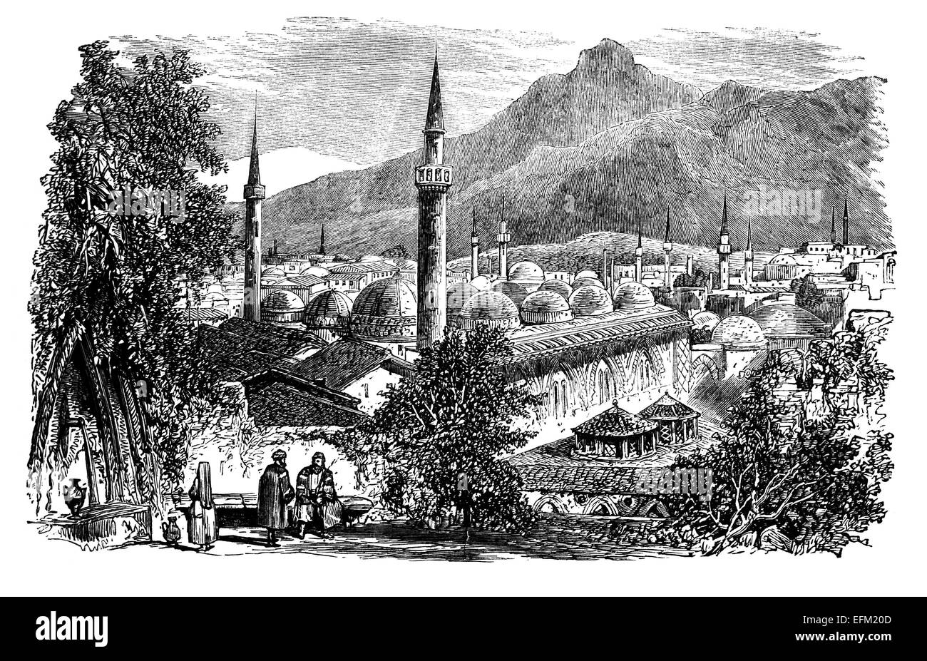 Drawing bursa Black and White Stock Photos & Images - Alamy